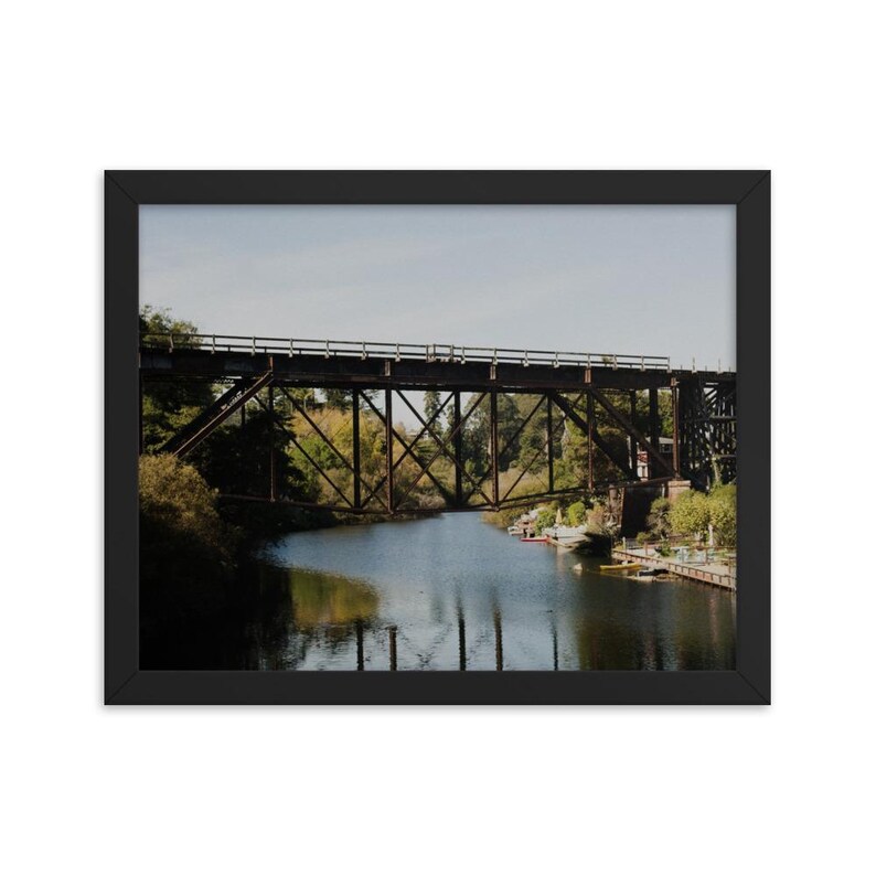Historic Capitola Trestle Photography Print Soquel Creek Bridge View ...