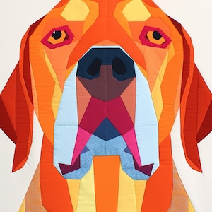 Dogs Quilt Design Collection (18 High-resolution Images - Digital ...