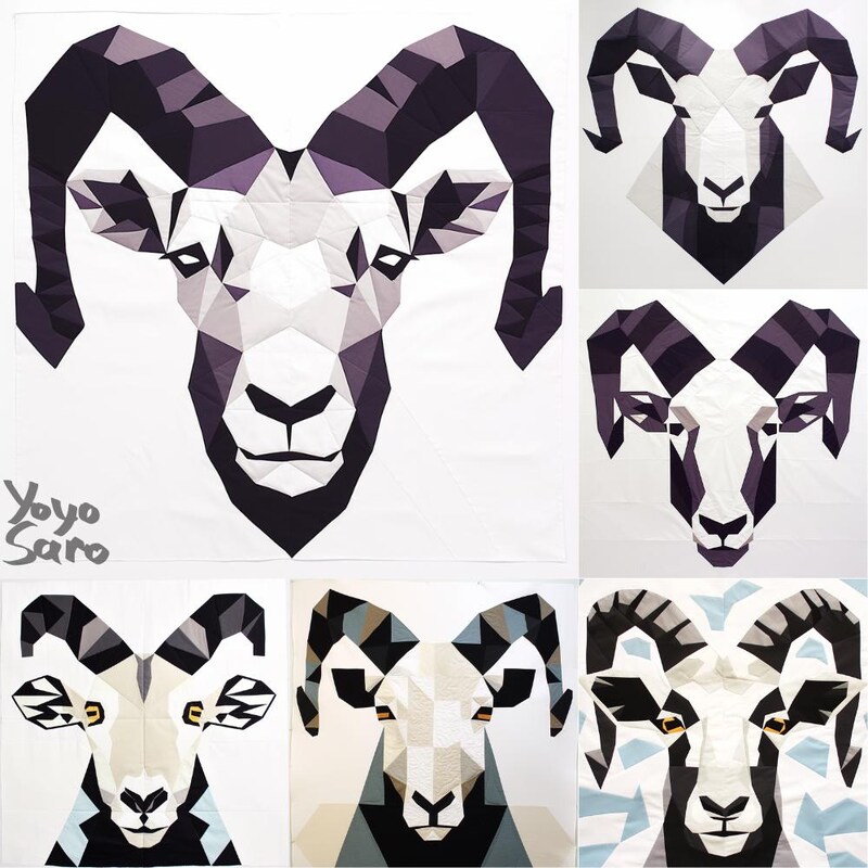 Goat Quilt Pattern - Etsy