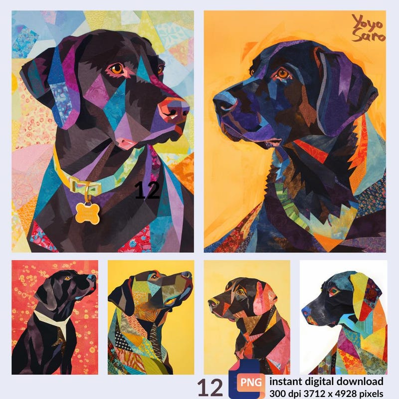 Labrador Retriever Quilt Block - Etsy