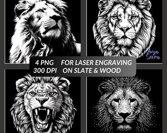 Horse Engraving PNG Bundle - Digital Laser Engraving Files for Wood ...