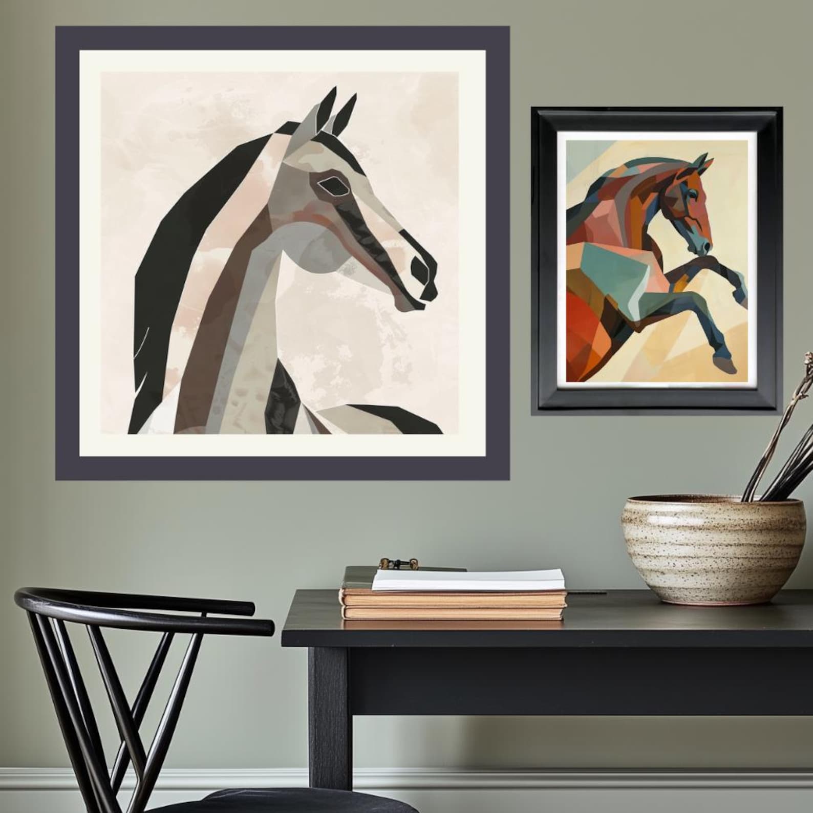 9 HORSES POSTERS - Digital File for Download / Horse Wall Art Printable ...