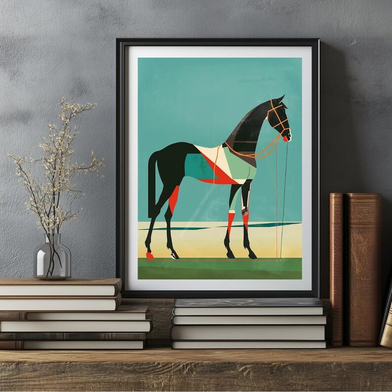 9 HORSES POSTERS - Digital File for Download / Horse Wall Art Printable ...