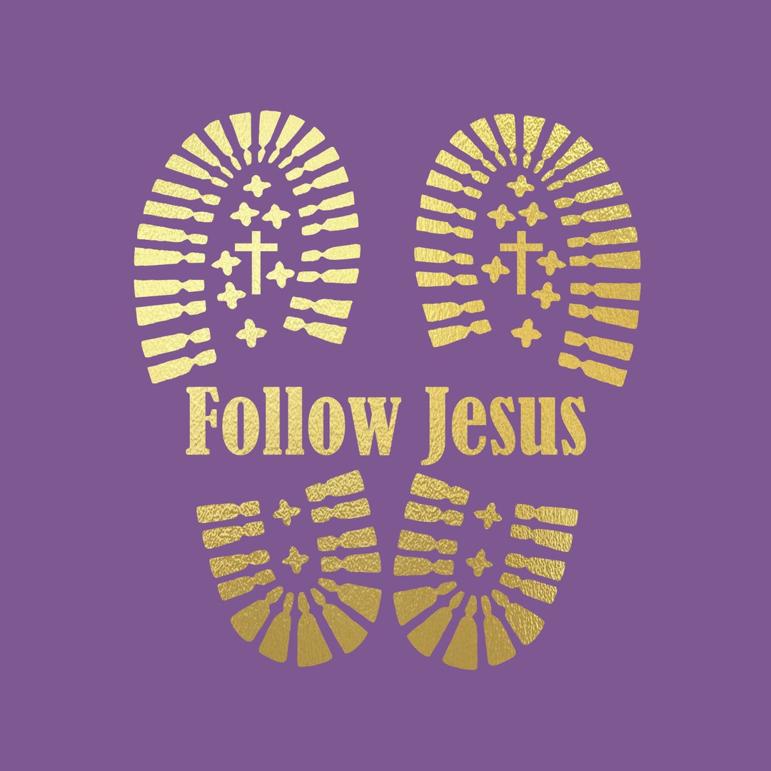 Follow Jesus PNG - Etsy