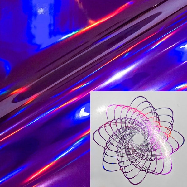 Holographic Purple - Etsy