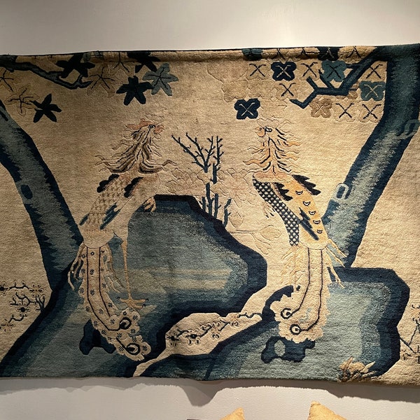 Pictorial Rug - Etsy