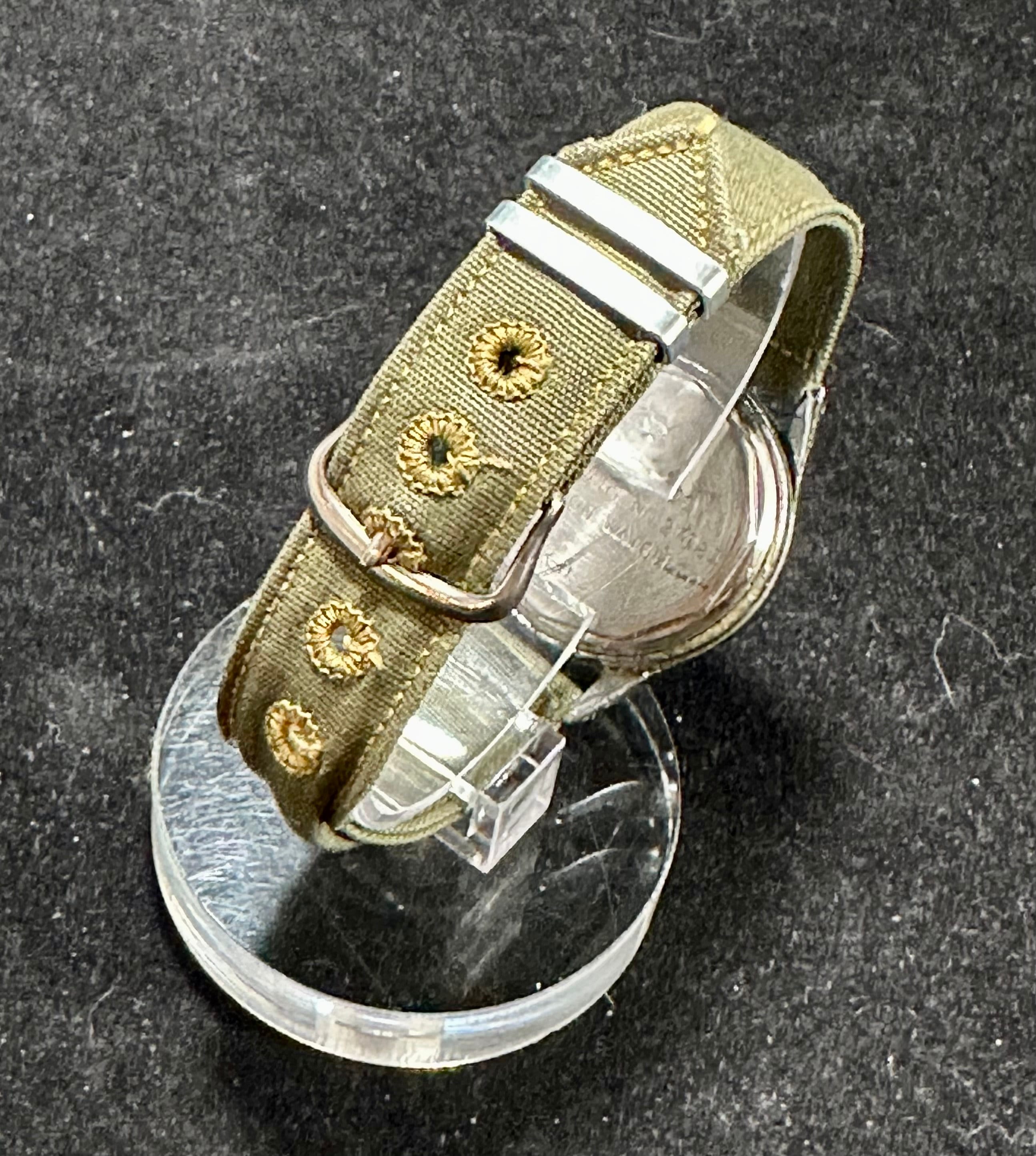 Authentic 1944 WW2 Military Issue Watch Band 2-piece 16mm Wide (5/8 In ...