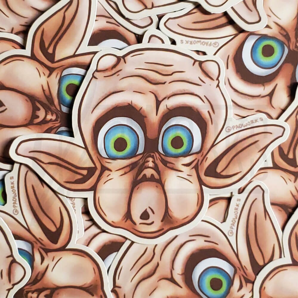 Mac and & Me Alien Waterproof Vinyl Matte Sticker - Etsy