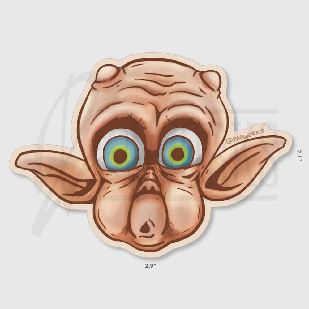 Mac and & Me Alien Waterproof Vinyl Matte Sticker - Etsy