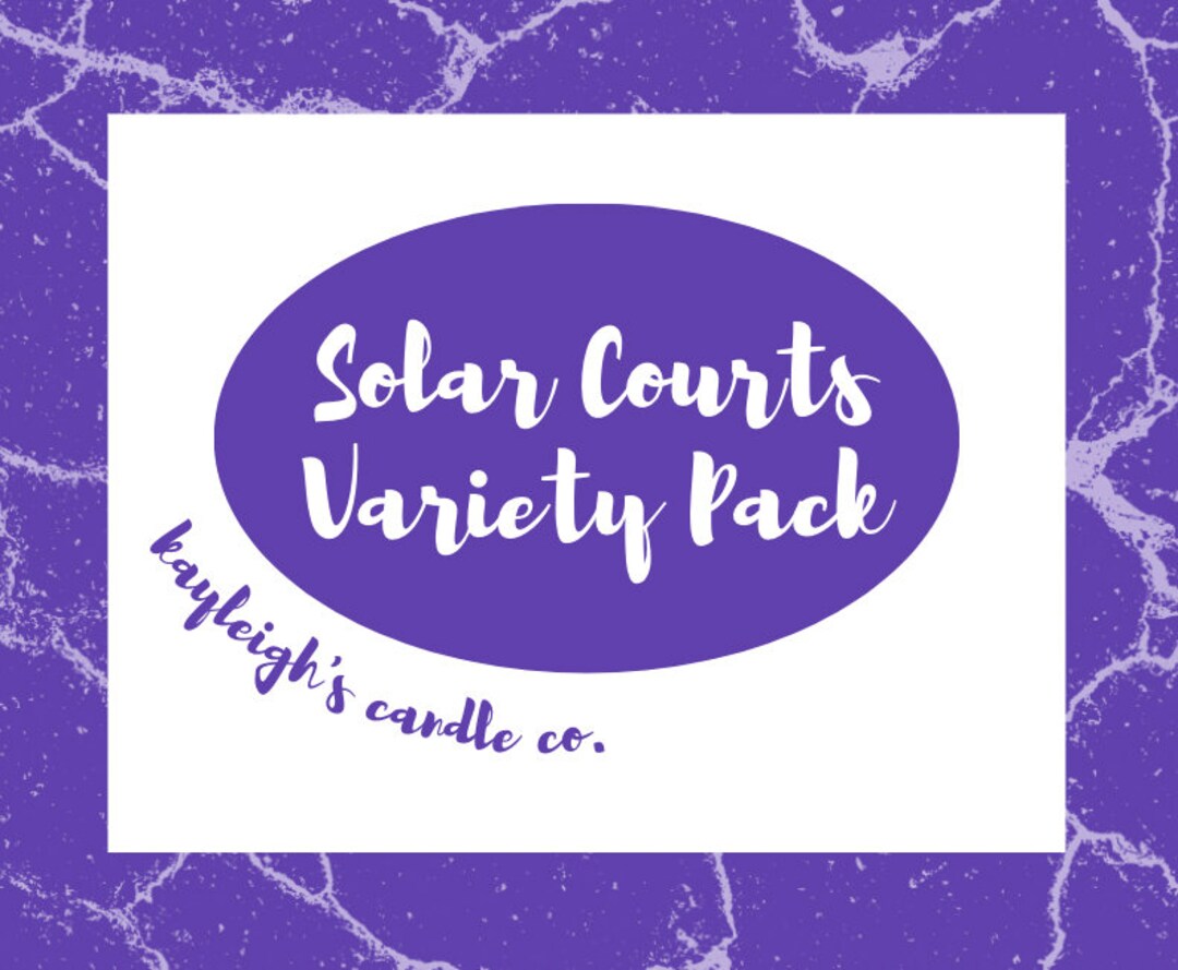 ACOTAR Solar Courts Variety Pack - Etsy