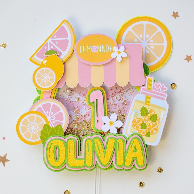 Lemon Cake Topper - Etsy