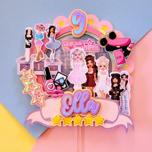 Dress to Impress, Dress to Impress Roblox, Dress to Impress Cake Topper ...