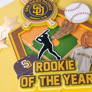 San Diego Padres Cake Topper 3D Shaker Cake Topper Baseball - Etsy