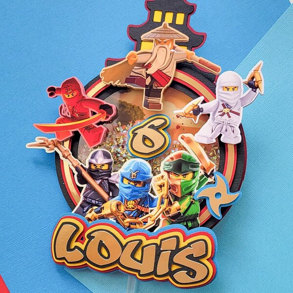 Ninjago Cake Topper - Etsy
