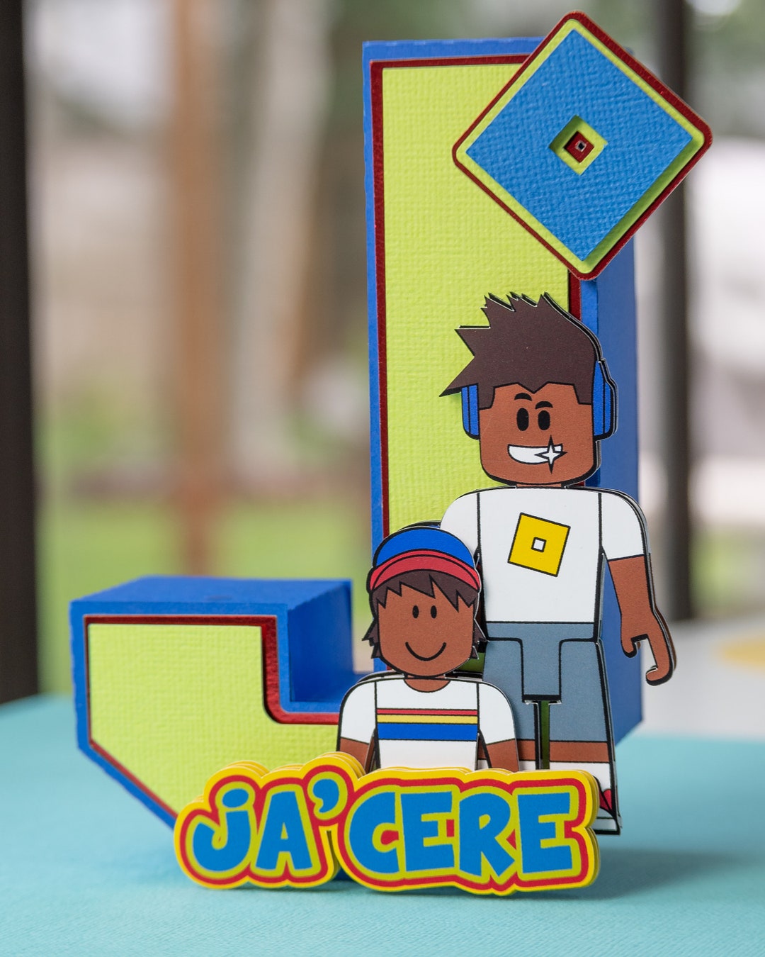 Roblox Birthday Decorations Boy Roblox Decorations 3d - Etsy