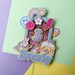 Preppy Theme Cake Topper, Preppy Party Decor, Smiley Face, Groovy Party ...