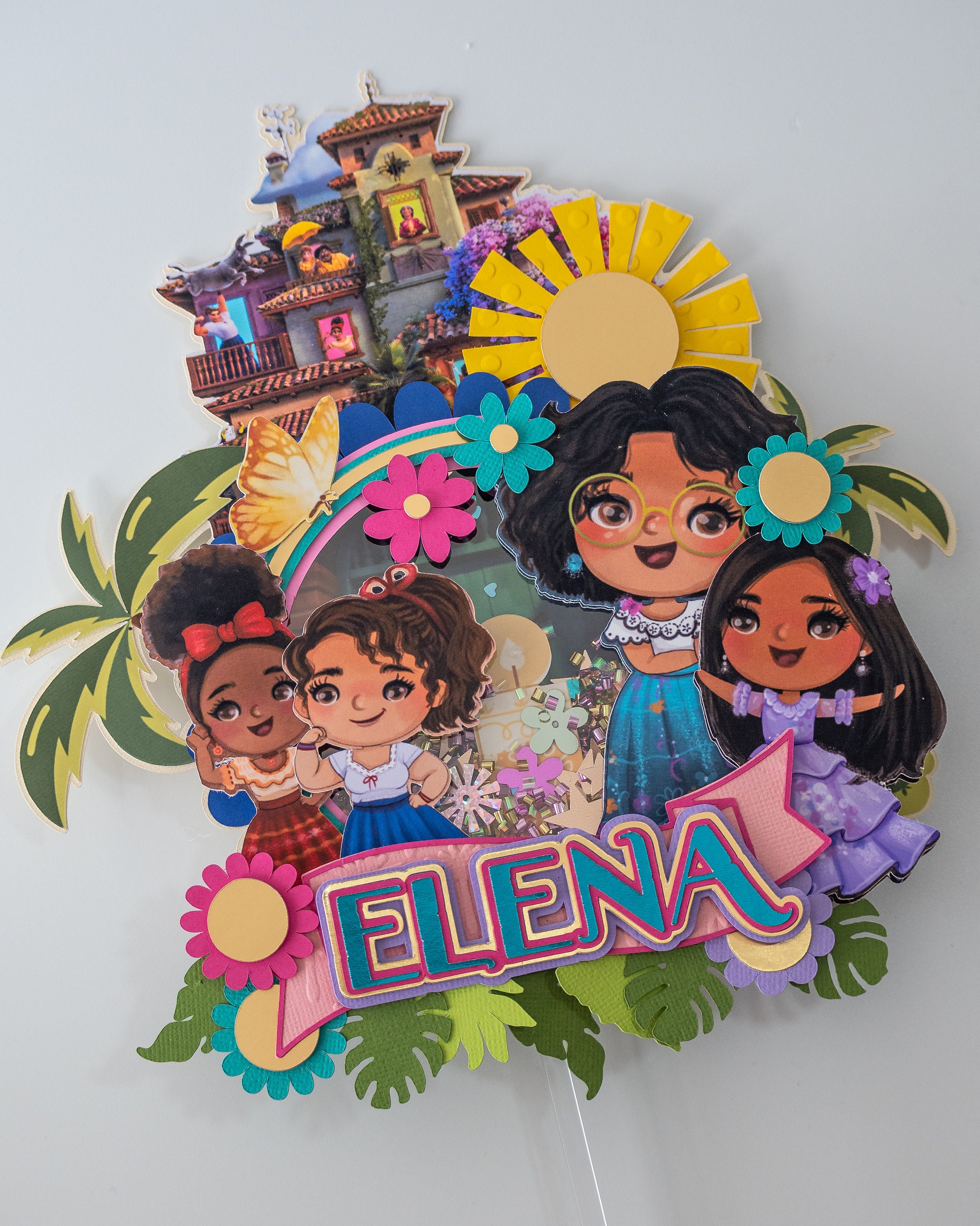 Encanto Cake Topper Shaker, Maribel Encanto Cake Topper, Encanto Casita ...