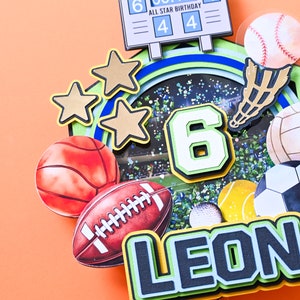 All Sports Cake Topper, Sports Cake Topper, Sports Themed Cake Topper ...