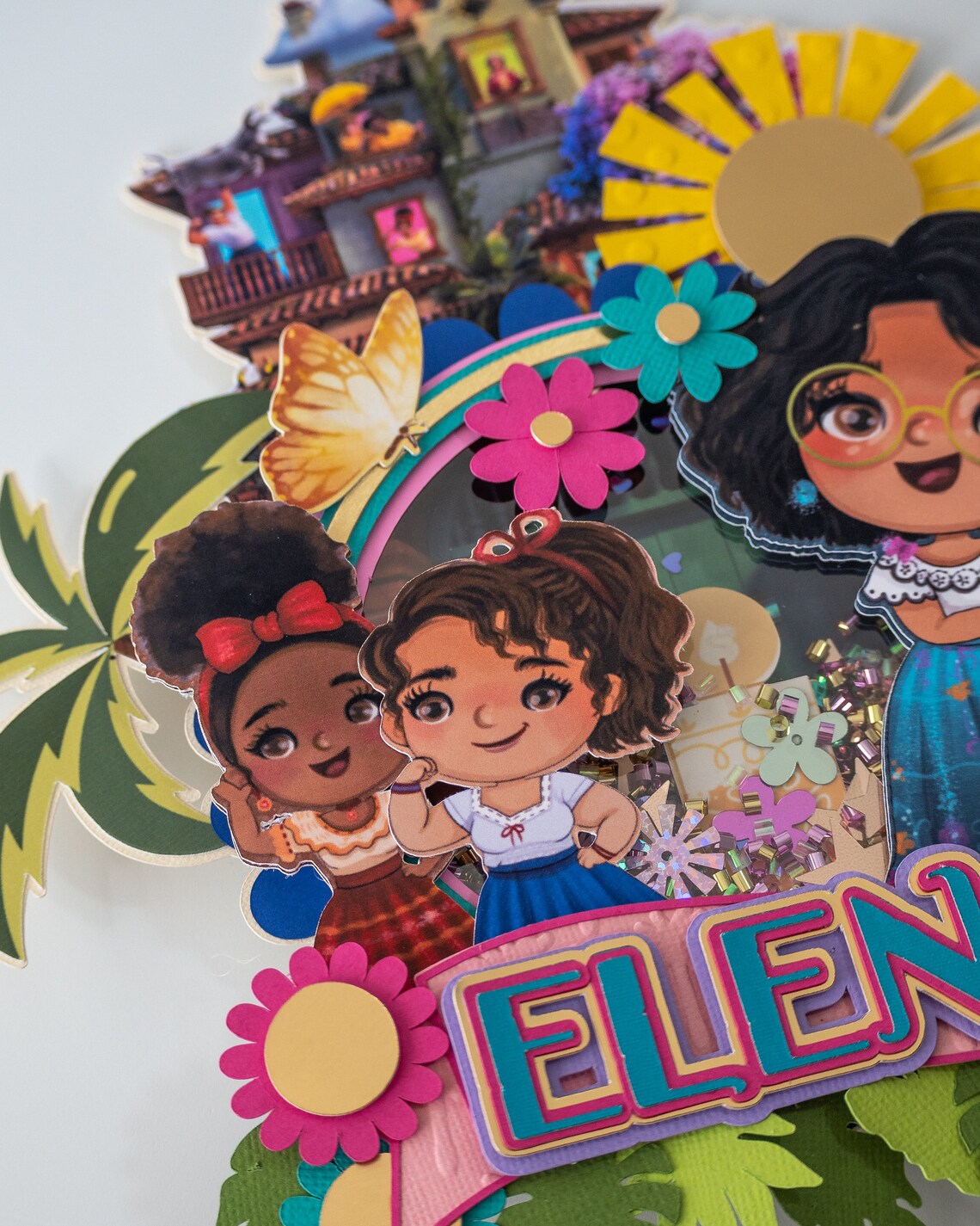 Encanto Cake Topper Shaker, Maribel Encanto Cake Topper, Encanto Casita ...