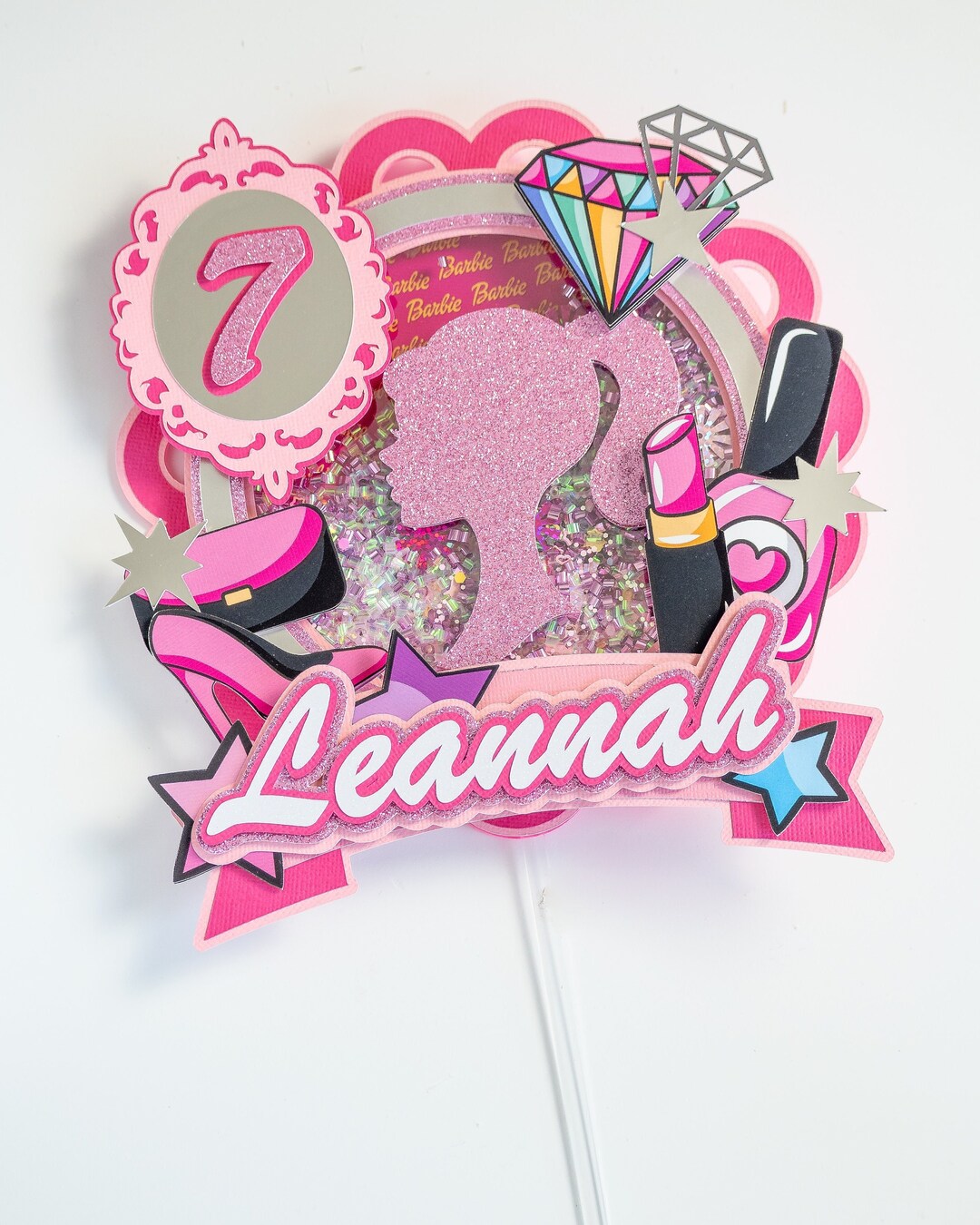 Princess Cake Topper, Doll Cake Topper, Princess Party, Fashion Doll ...