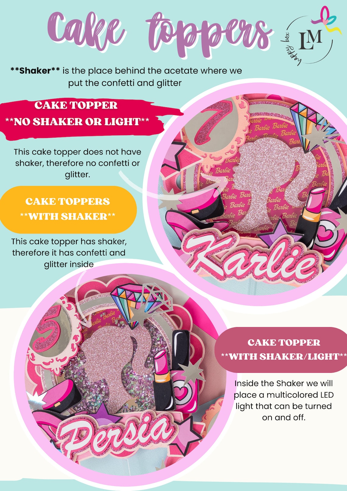 Inside Out Cake Topper, Intensamente Cake Topper, Inside Out ...