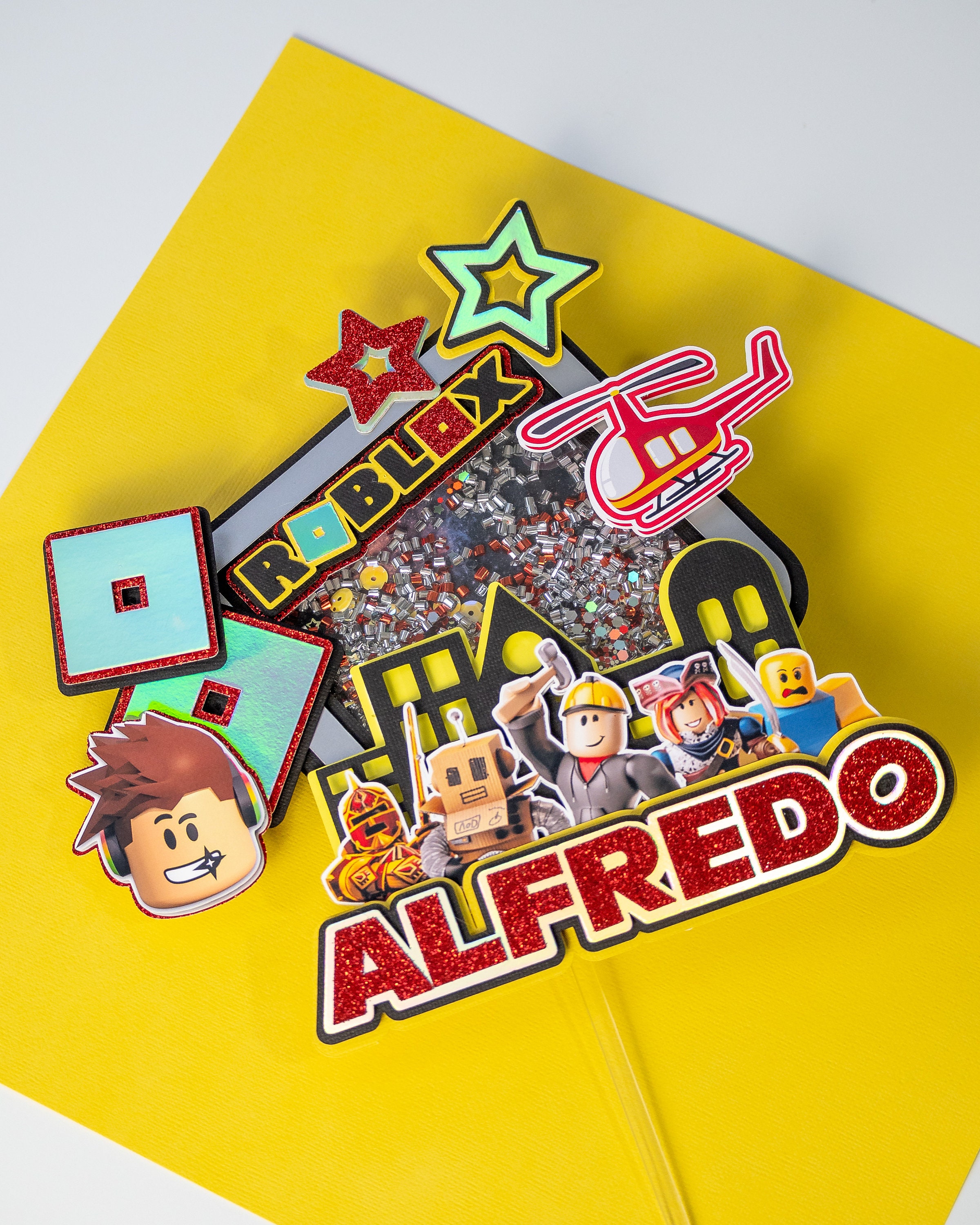 Roblox Cake Topper Roblox Cake Topper for Boys Boy Roblox - Etsy Australia