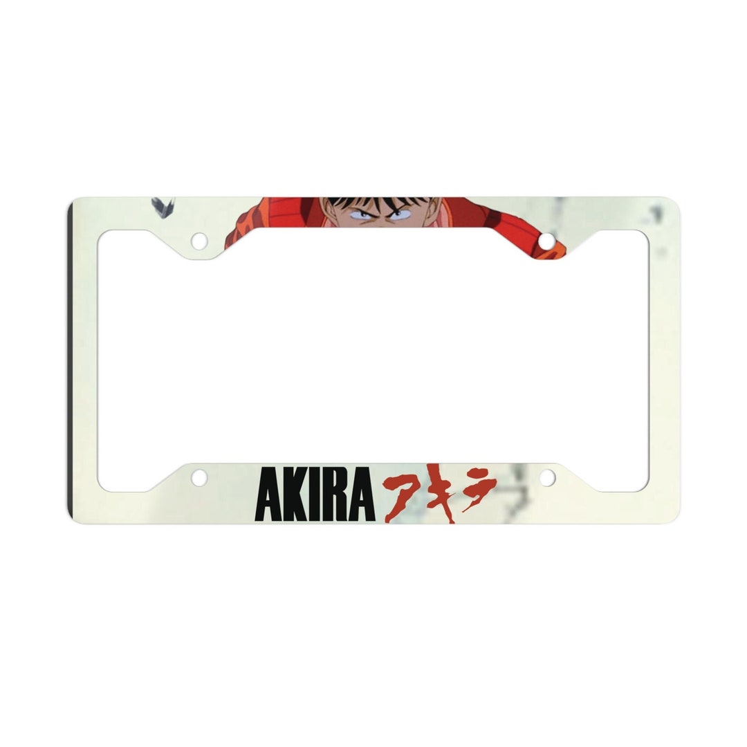 Akira Anime Metal License Plate Frame - Etsy