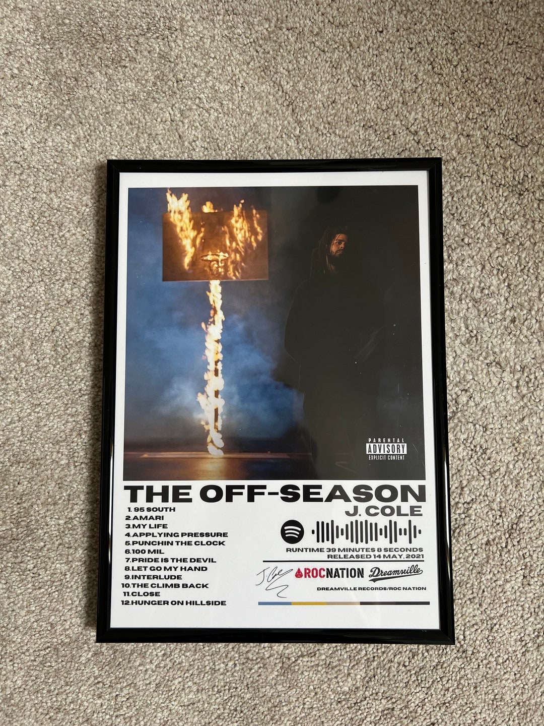 Off-season Album Cover Poster - Etsy