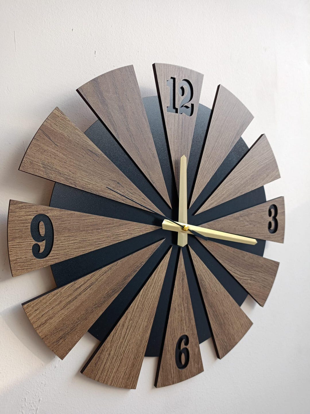 Oversized Wall Clock House Large Kitchen Wall Clock Gift Living Room ...