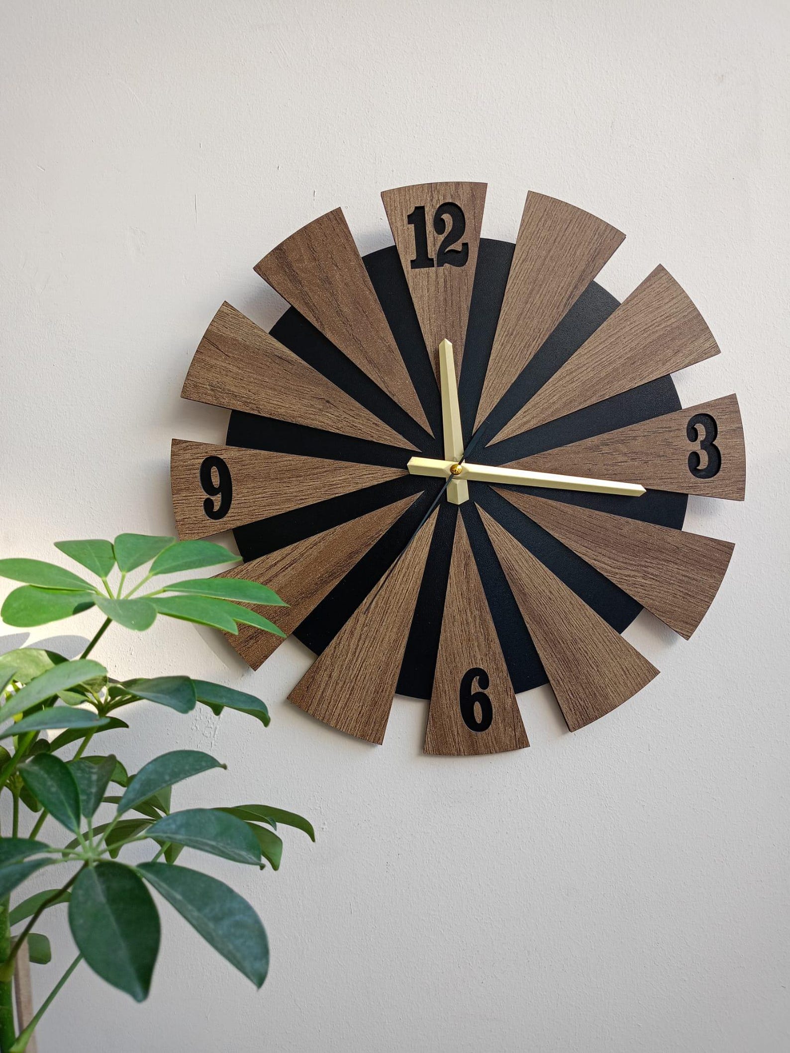 Oversized Wall Clock House Large Kitchen Wall Clock Gift Living Room ...