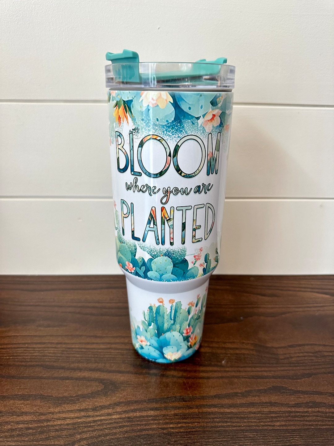 Bloom Where Planted Custom 40 Oz Tumbler With Handle, 40oz Ounce ...