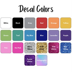 Custom Iron-on Decal HTV Name Letters Glitter Your Logo or Design Ready ...