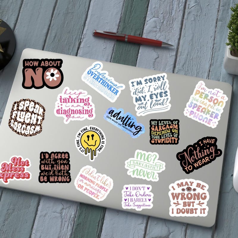 Sassy Stickers - Etsy