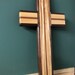 Wooden Cross in Butcher Block Style - Etsy