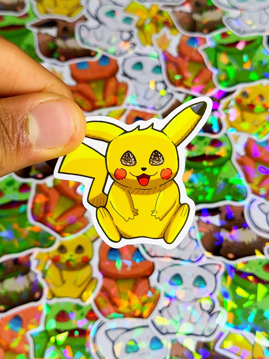 Pikachu Pokemon Stickers - Etsy