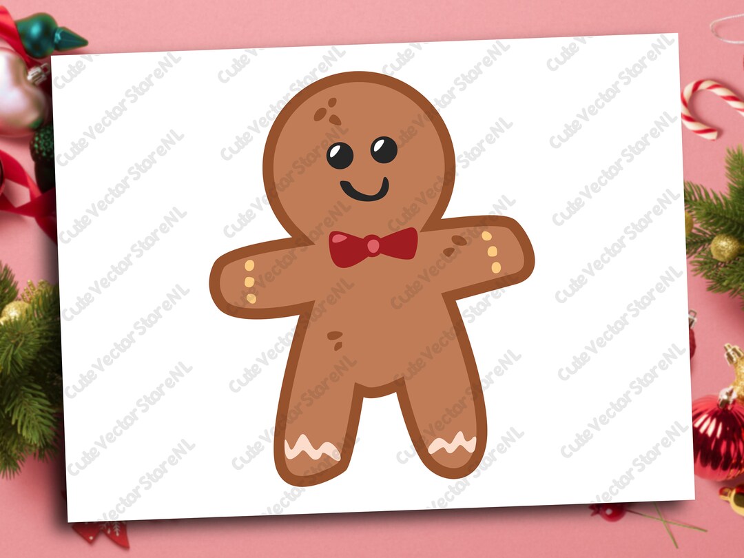 Gingerbread Svg, Cute Gingerbread Man Svg, Gingerbread Clipart, Cricut ...