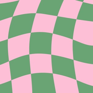 Retro Checkerboard Wall Decor Printable Poster - Etsy