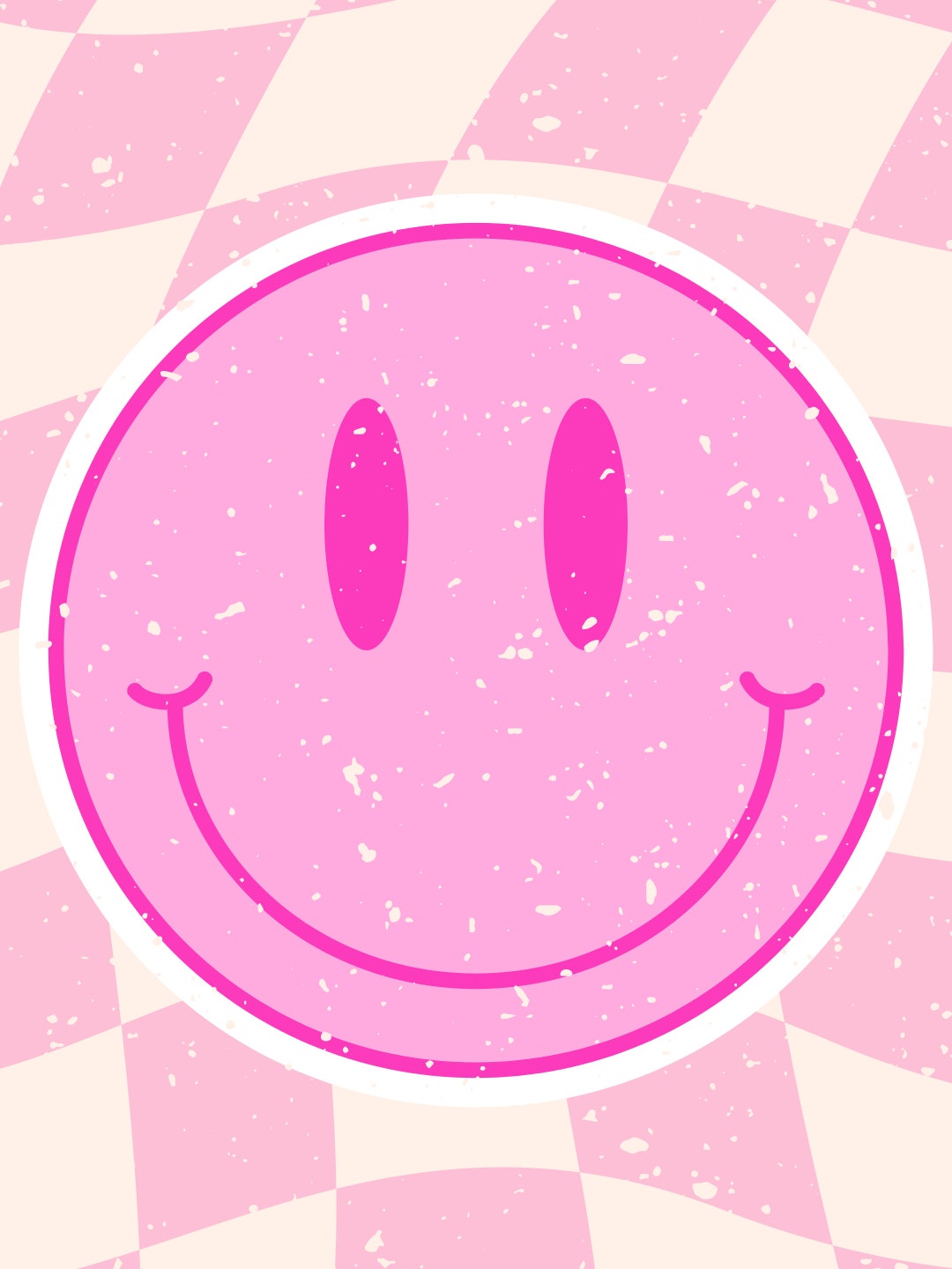 Smiley Retro Wall Decor Printable Poster - Etsy