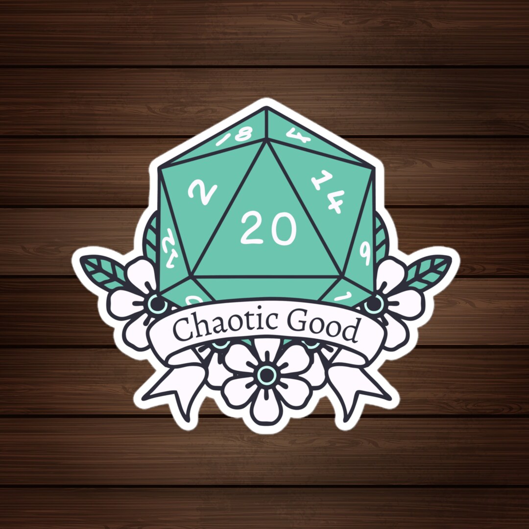 Character Alignment Sticker Custom DND Tabletop RPG Player DM Gift ...