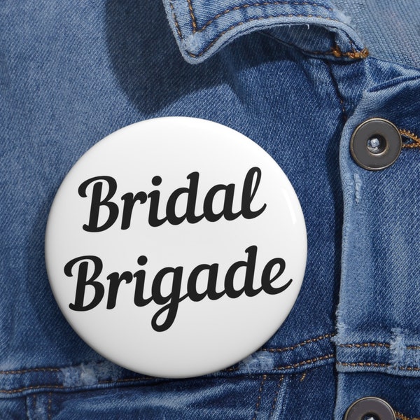 Bridal Party Buttons - Etsy