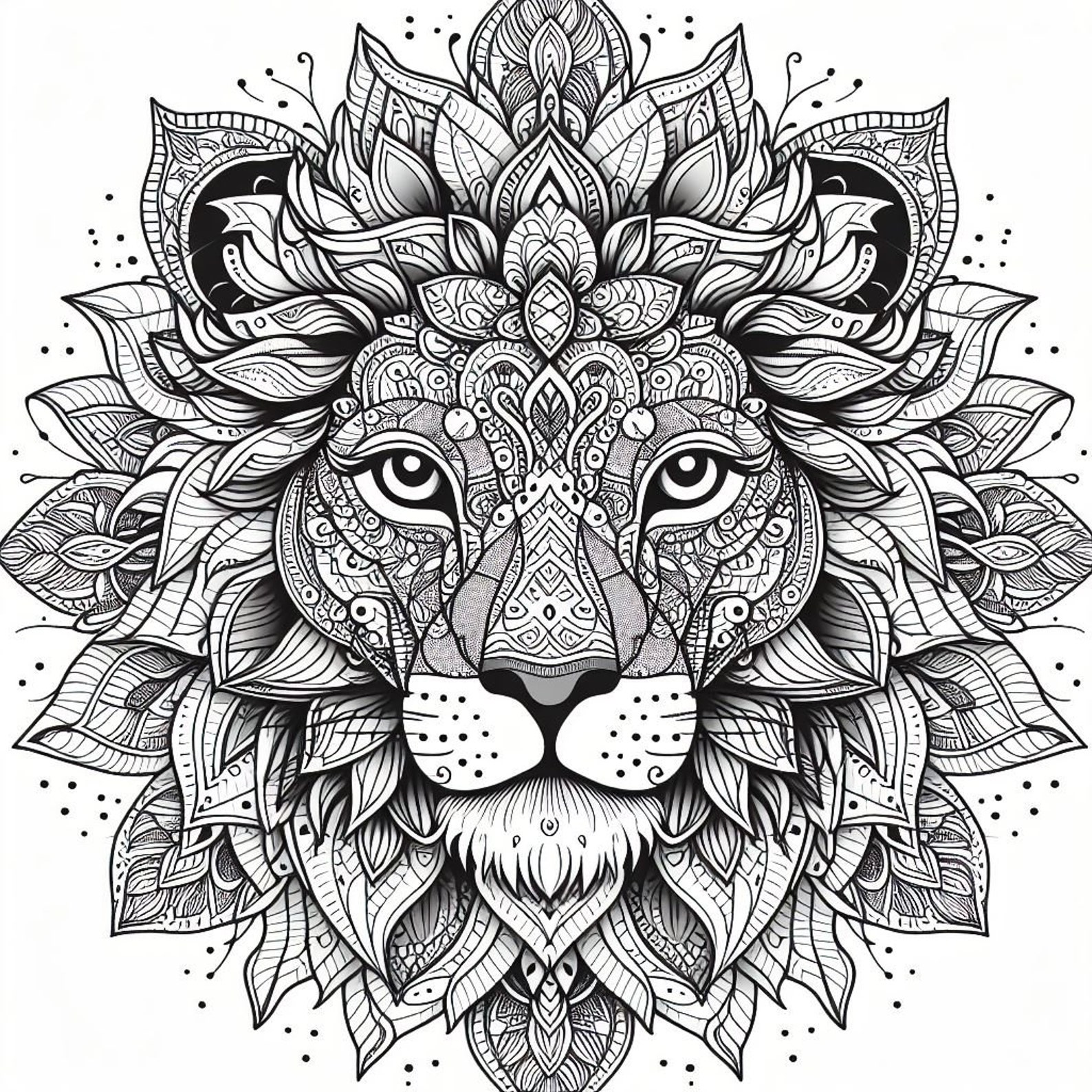 Mandalas, African Wildlife Coloring Adventure, Intricate Designs ...