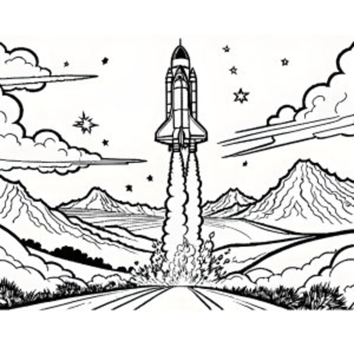 Colouring Pages Transport - Etsy