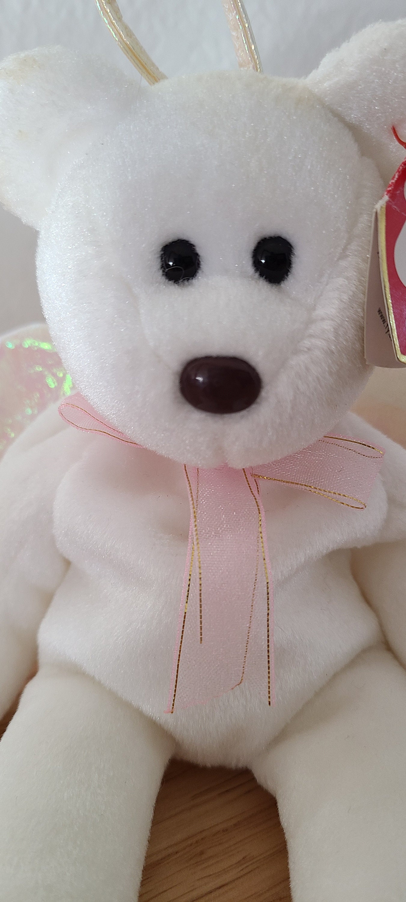 Rare Vintage Beanie Baby HALO First Edition Errors - Etsy