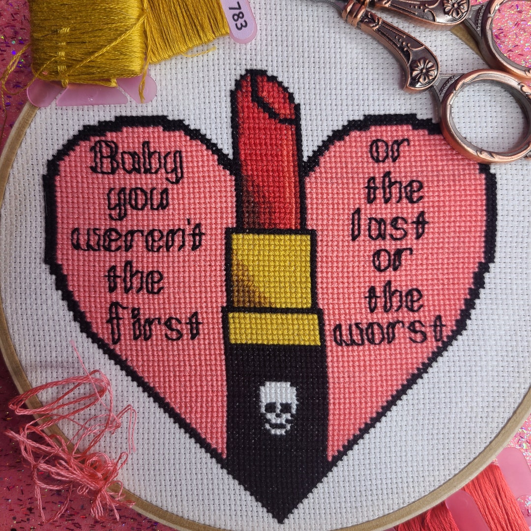 Mayday Parade Cross Stitch Pattern/emo Cross Stitch/pop Punk/beginner ...