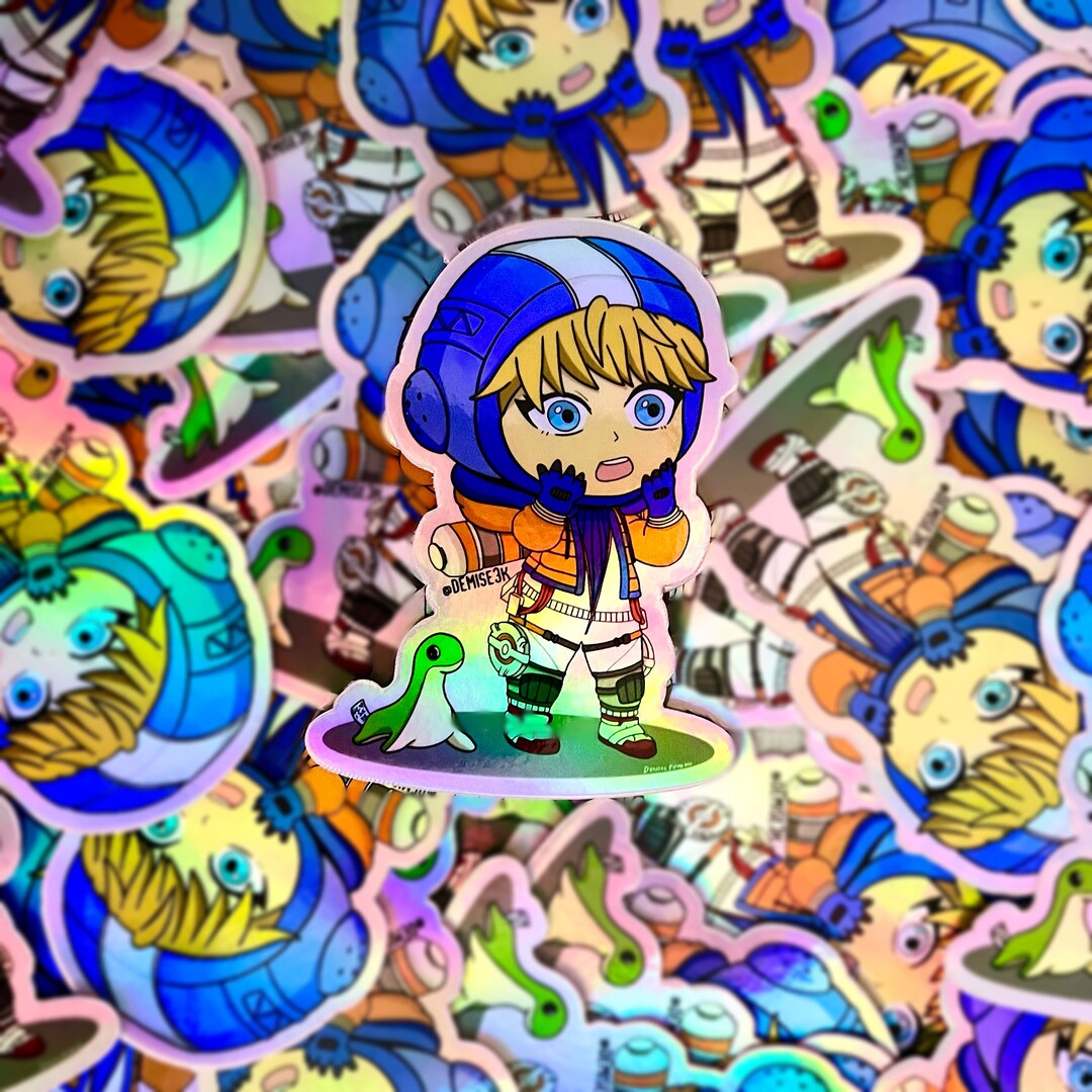 Holographic Wattson Sticker - Etsy