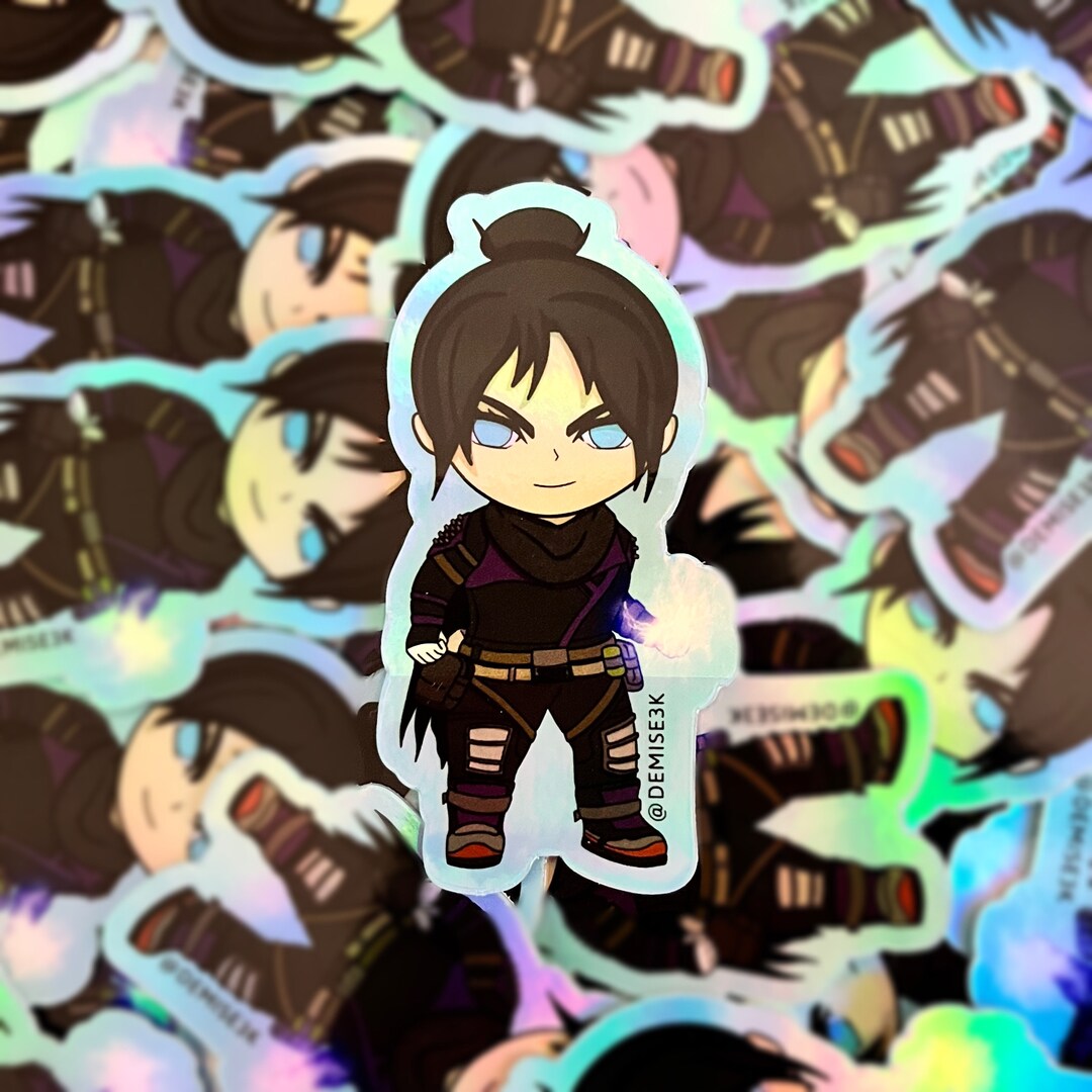 Holographic Wraith Sticker - Etsy