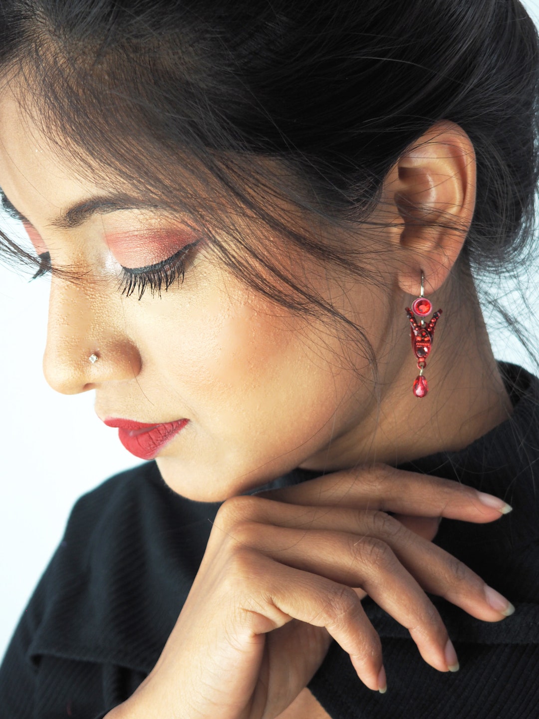 Rare Signed ADAYA Maya Raytan Micro Mosaic Earrings Fast Shipping to N ...