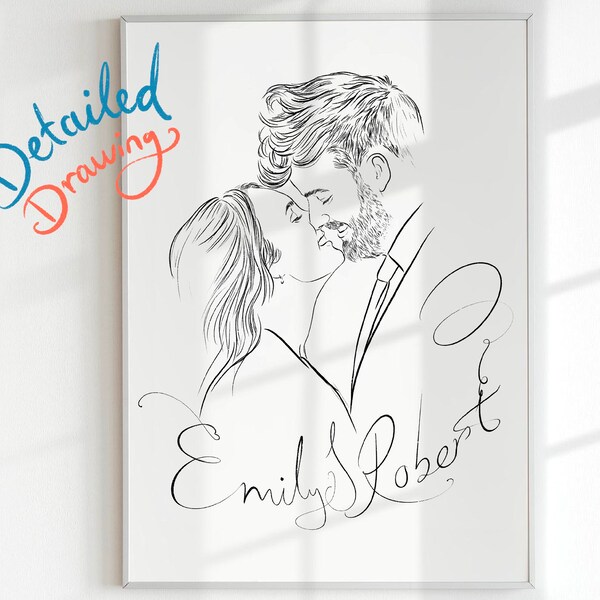 Personalized Drawing - Etsy