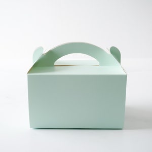 Mint Gable Boxes | Pack of 5 | Cookie Boxes | Pastry Boxes | Bakery ...