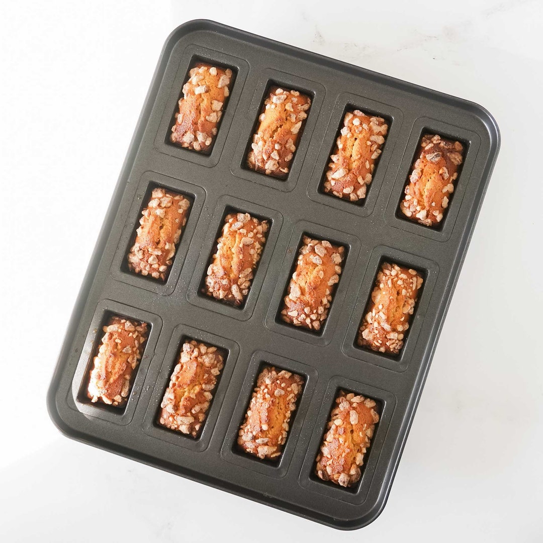 Financier Cake Pan 12 Cavity Deep Financier Pan - Etsy